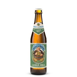 Biershop Bayern Bräu im Moos Lager Hell 0,33 ltr. - 9 Flaschen